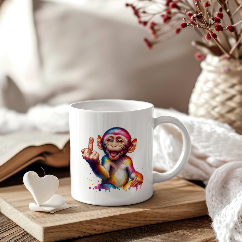Mittelfinger Affe – DreamStickers